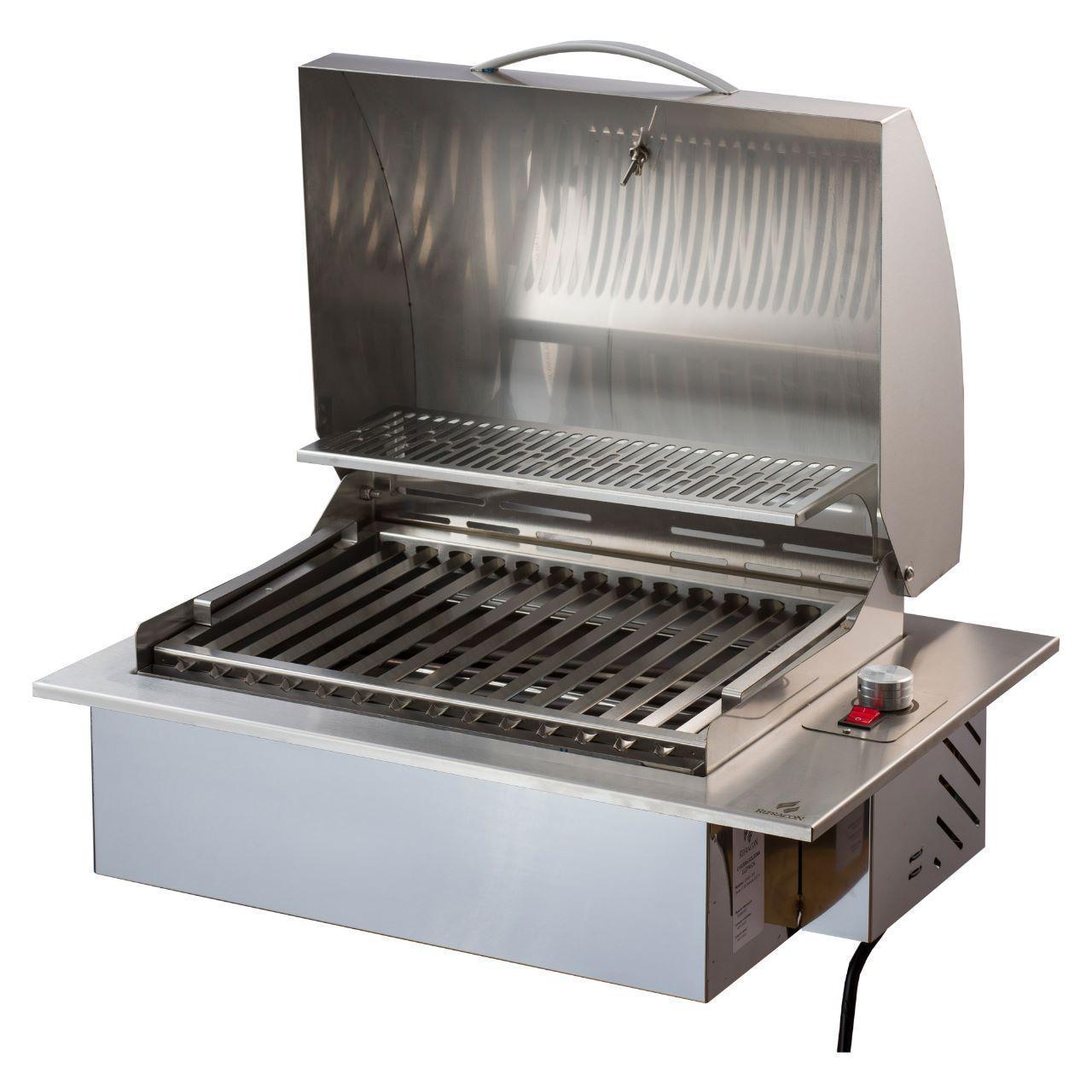 Churrasqueira Elétrica De Embutir Inox 304 Tampa Grande 220v - Carrefour