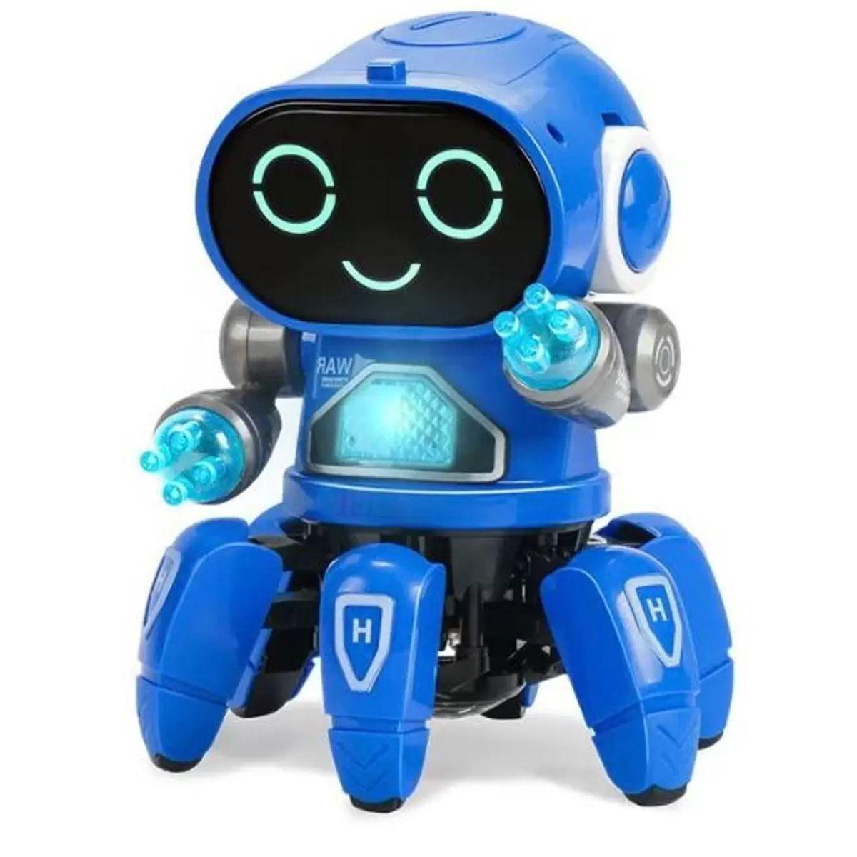 Robô Lady Infantil Dançante Som Luz Brinquedo Azul - Carrefour