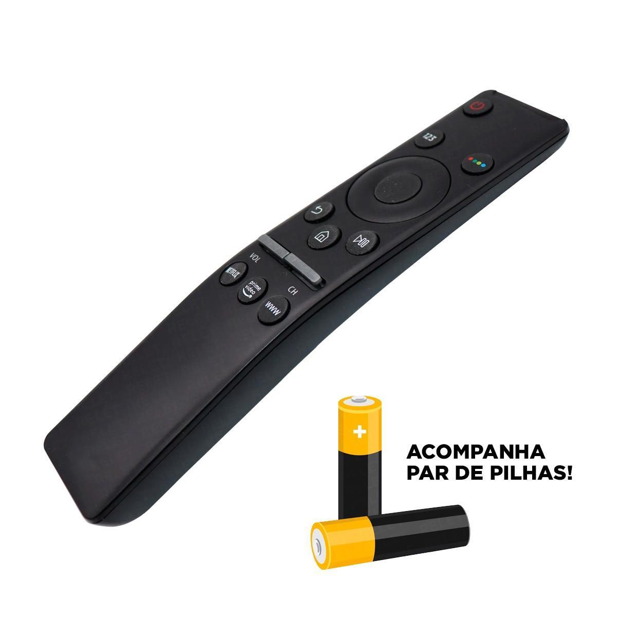Controle Remoto Compatível Tv Samsung Smart Tela Curva 4k - Carrefour