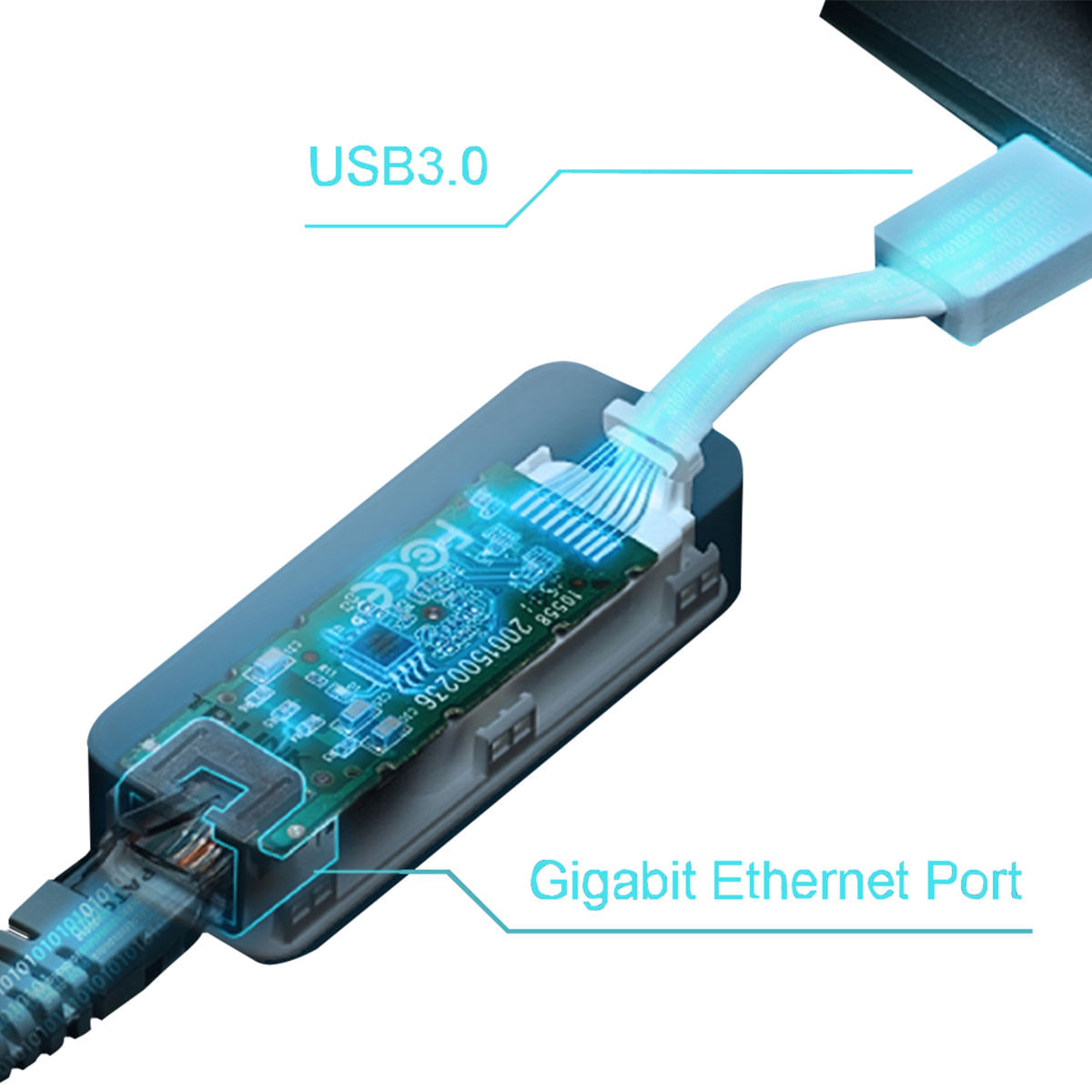ADAPTADOR DE REDE ETHERNET GIGABIT USB 3.0 UE300 - Carrefour