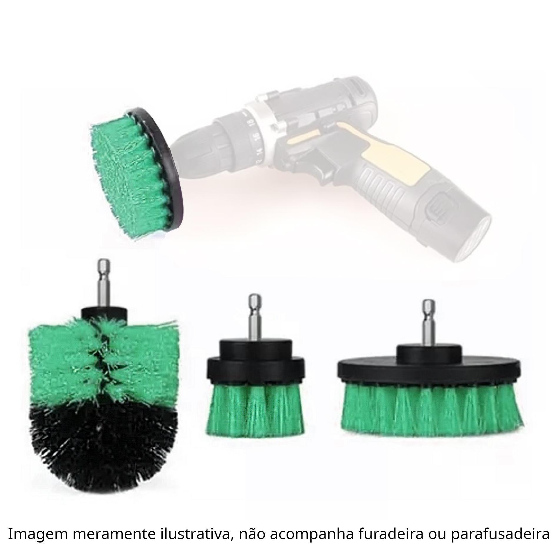 Torne Sua Furadeira Mais Versátil: Kit 3 Escovas Rotativas - Carrefour