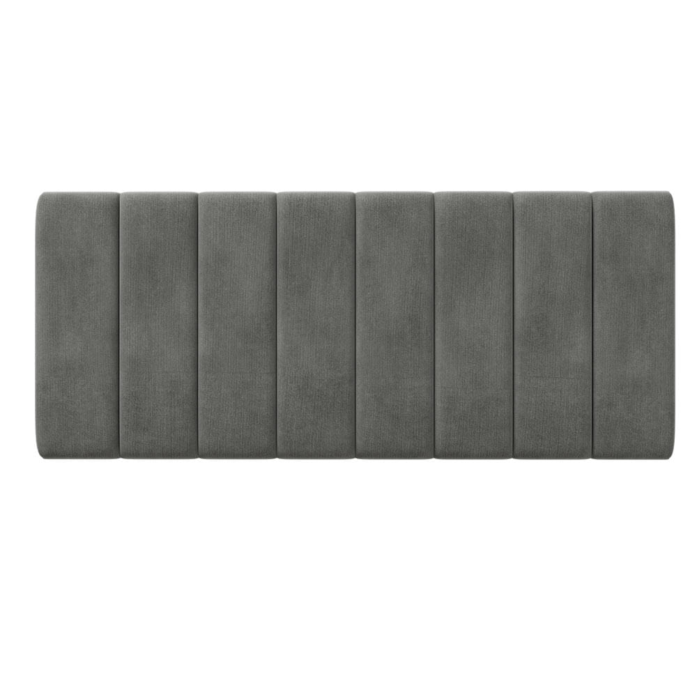 Painel Modulado Nashira 200 / Z-008 Sued Cinza - Carrefour