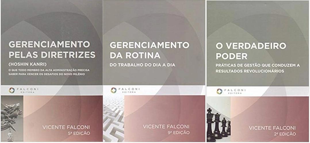 Kit 3 Livros Vicenti Falconi O Verdadeiro Poder + - Carrefour