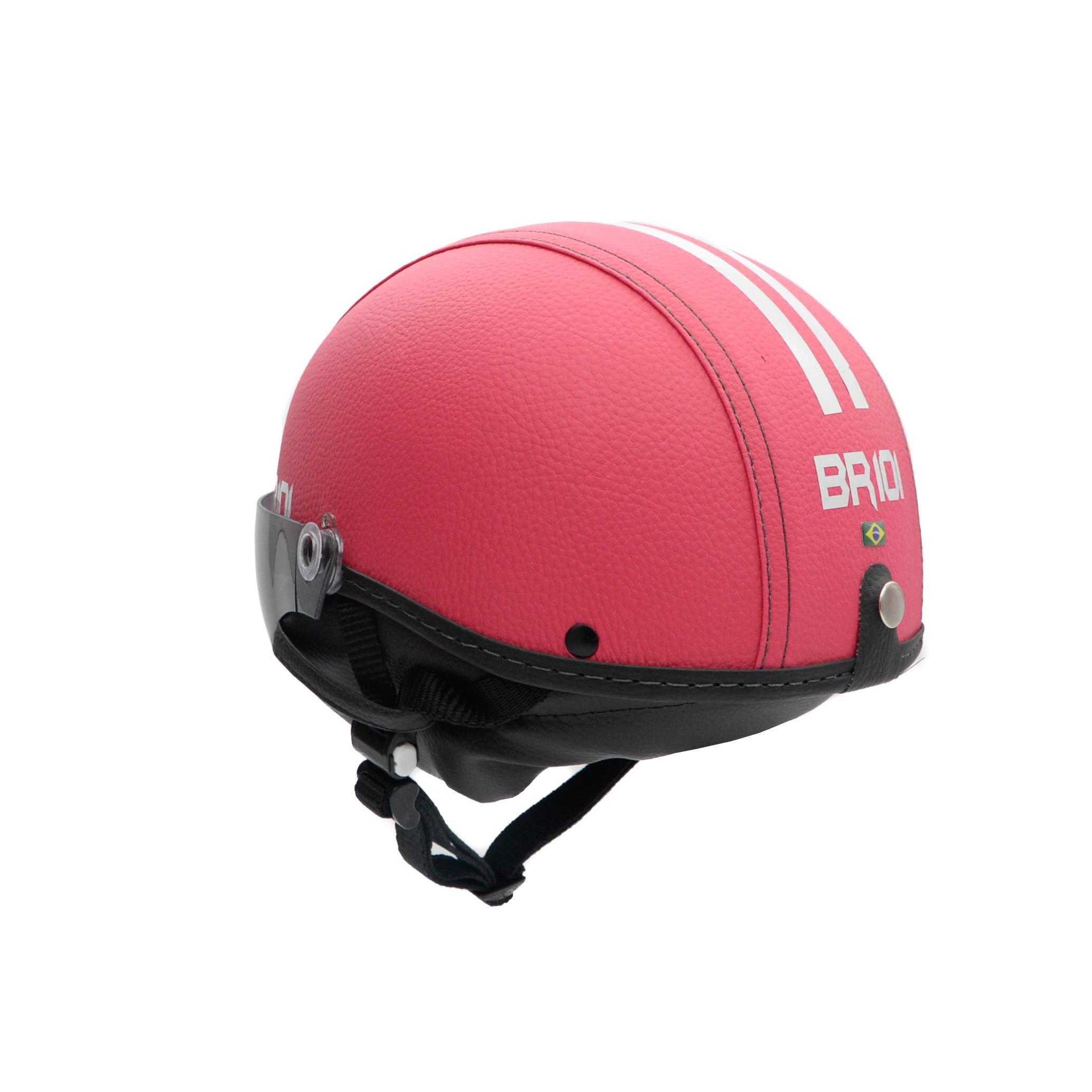 Capacete Coquinho Scooter Elétrica Bike Rosa Viseira - Carrefour