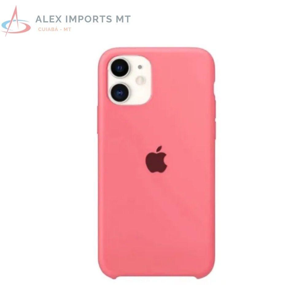 Capinha Silicone Compatível Iphone 11 Rosa-Marsala - Carrefour
