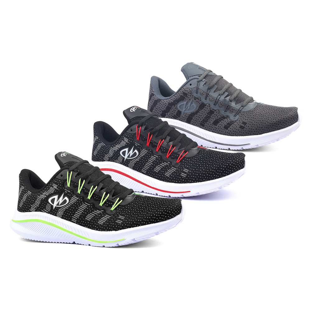 Kit 3 Pares Tênis De Academia Runway Training Masculino - Carrefour