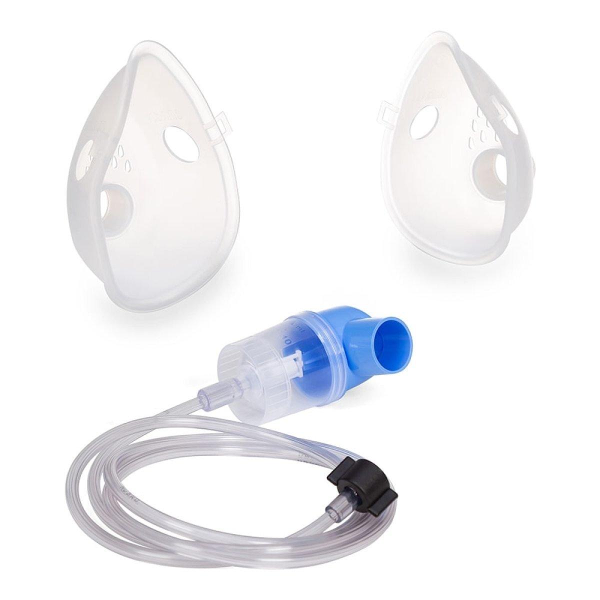 Inalador Compressor Omron Inalar NE-C701 Branco e Azul ...