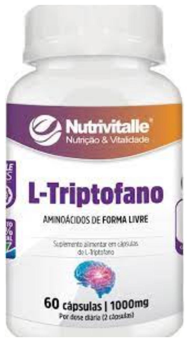 Kit 3 Un - L Triptofano 1000mg 60 Capsulas Nutrivitalle - Carrefour
