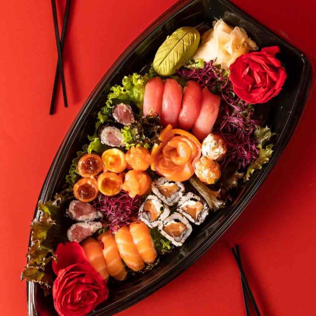 Bandeja Barca Sushi Rodizio Sashimi Travessa Multiuso - Carrefour