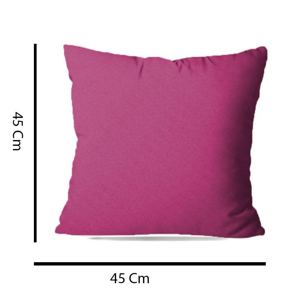 Kit 02 Capas De Almofadas Suede Pink - Carrefour
