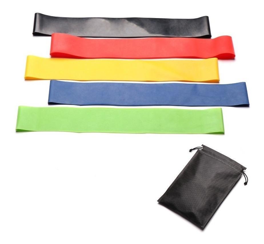 5 Mini Band Elastico Academia Fit Treino Funcional Exercíci - Carrefour