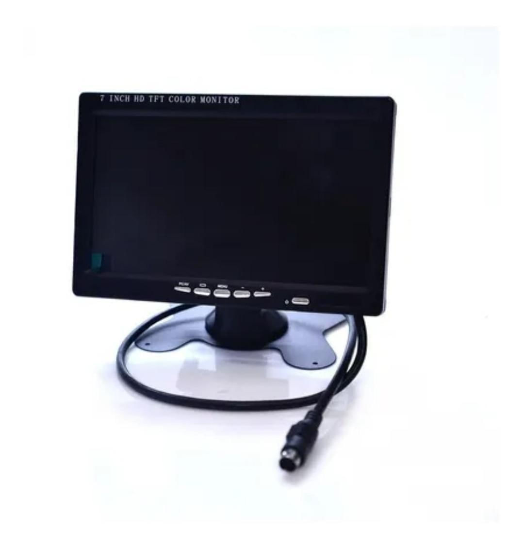 Tela Monitor Lcd 7 Polegadas Colorida Hdmi Vga Av C Controle - Carrefour