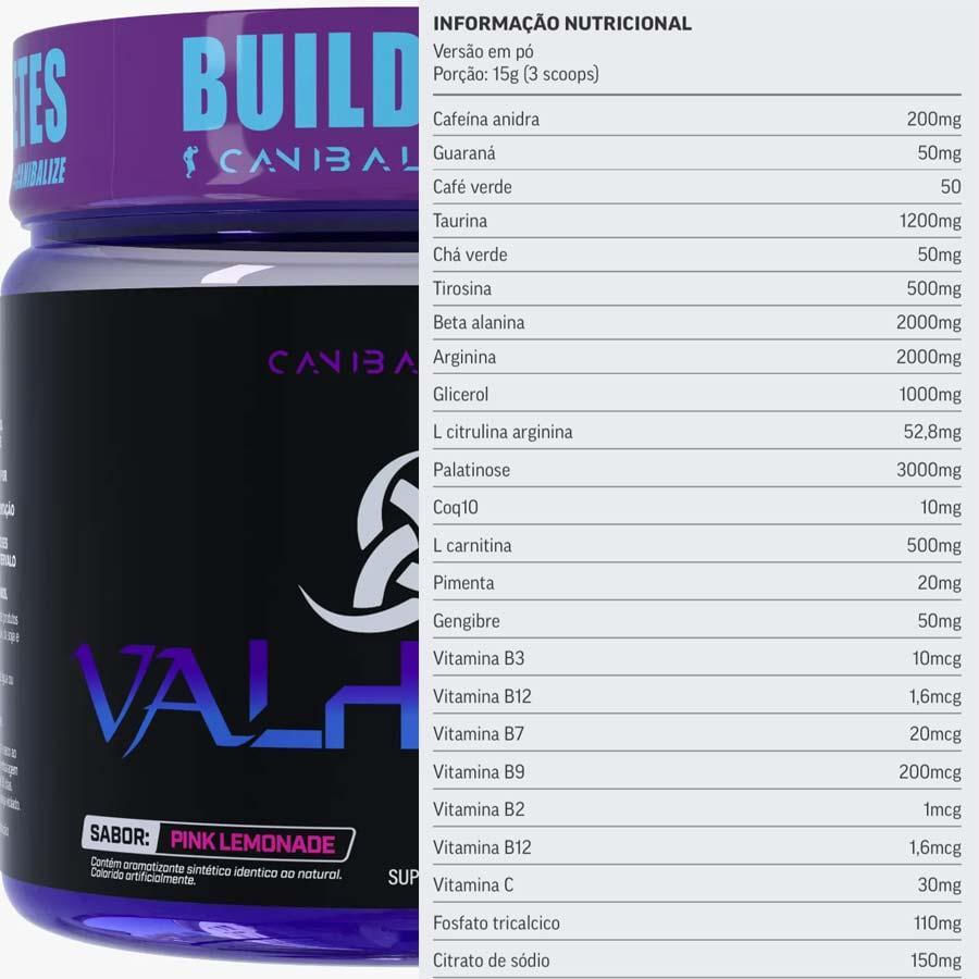 Pré Treino Viking Valhalla Canibal Inc 450g Pink Lemonade - Carrefour