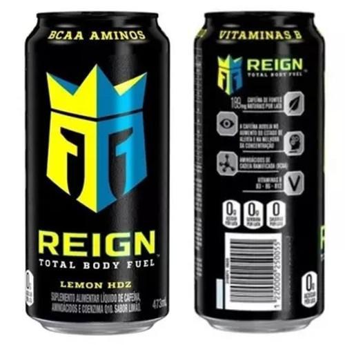 Energético Alta Performance Reign Lemon Hdz 473ml (12 Latas) - Carrefour