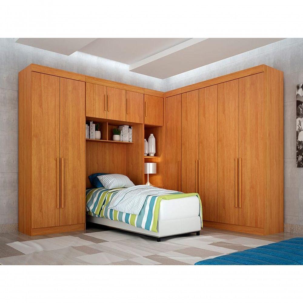 Roupeiro Modulado Cinamomo Orion Solteiro Leifer Móveis - Carrefour