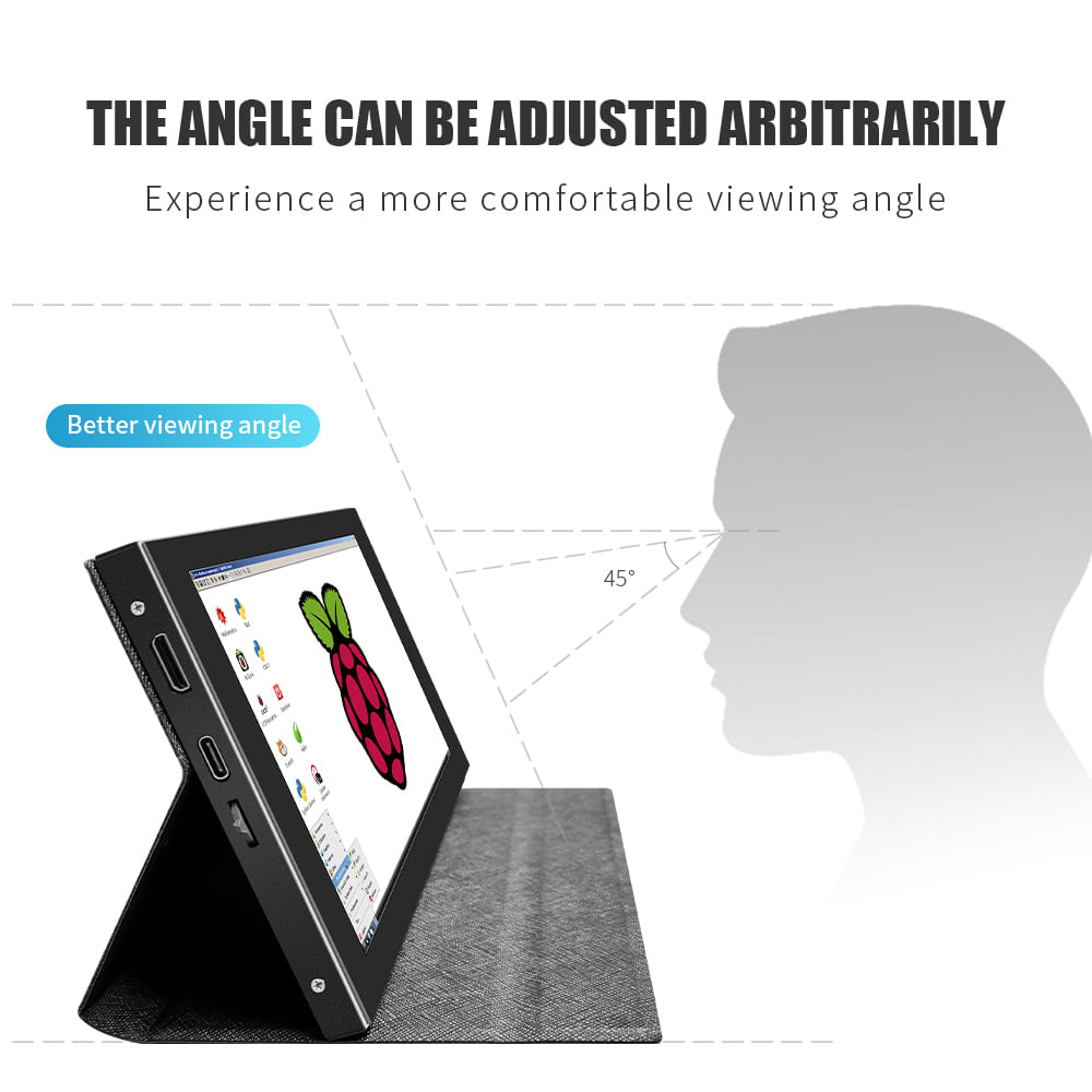 Tela Lcd De 7 Polegadas Para Raspberry Pi 3b/4b E Banana Pi - Carrefour