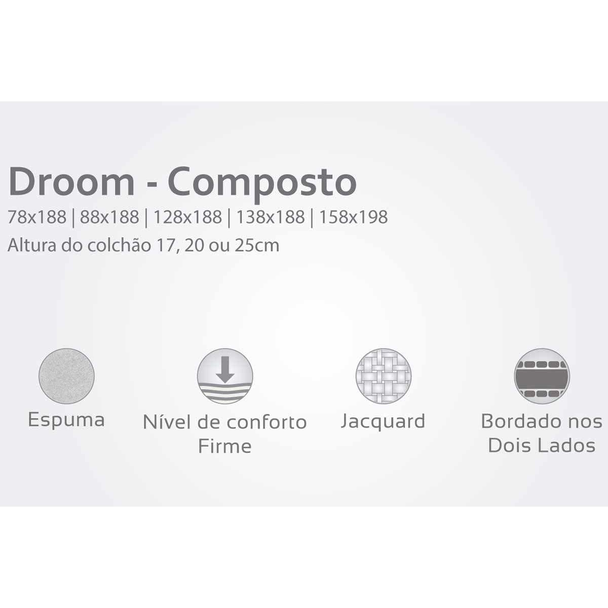 Cama Box Bau Casal Colchao Anatomico Herval D28 Ag65 Droom Double Face ...