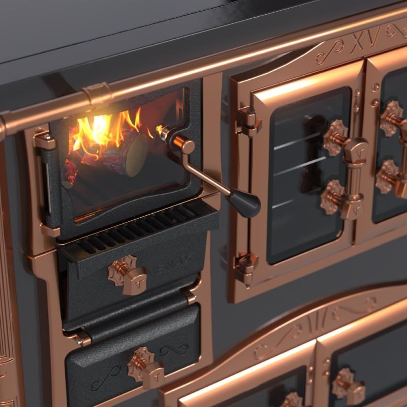 FOGAO A LENHA N 2 PRINCESS PREMIUM PRETO ROSE GOLD SE - Carrefour