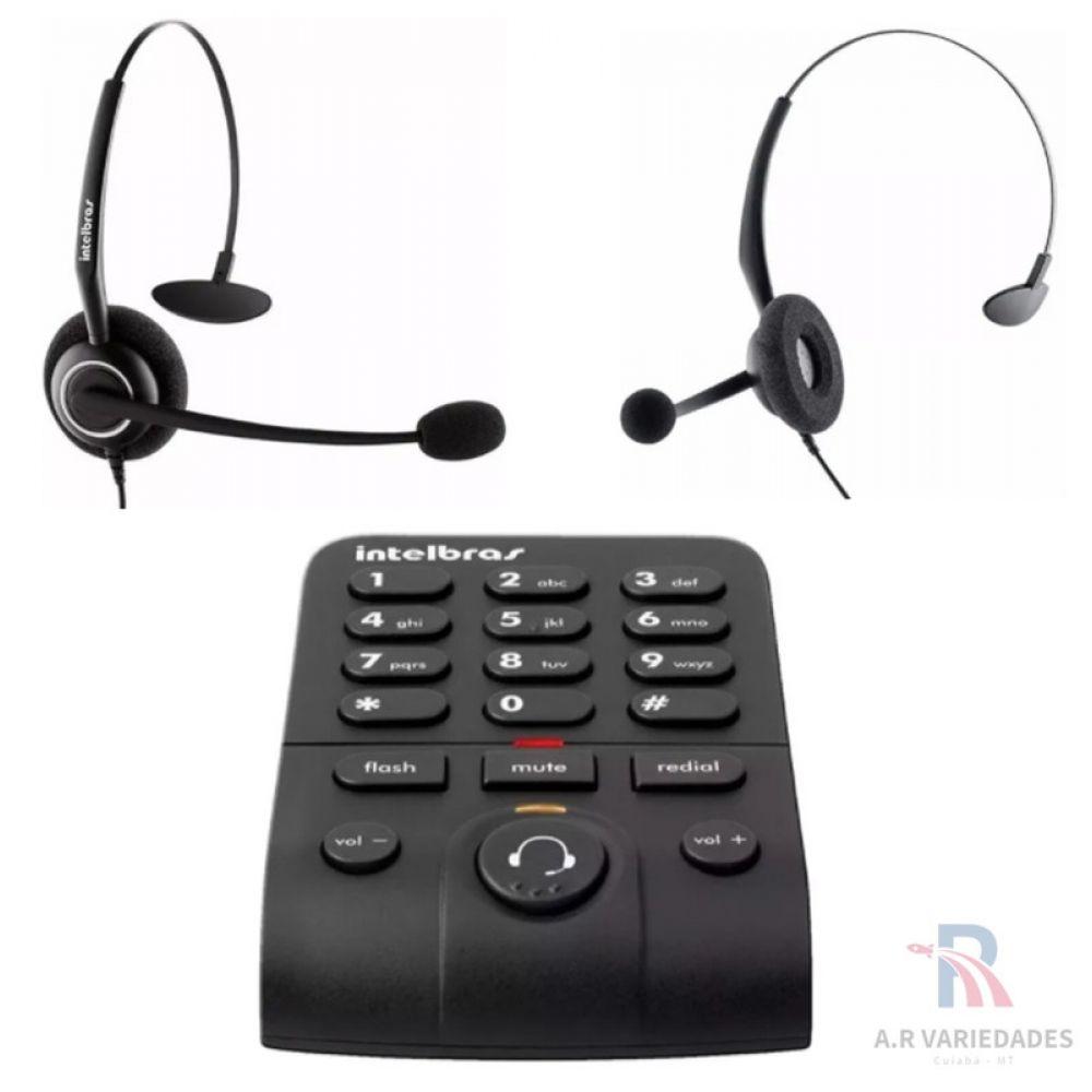 Telefone Headset Telemarketing Intelbras Hsb50 Boa Qualidade - Carrefour