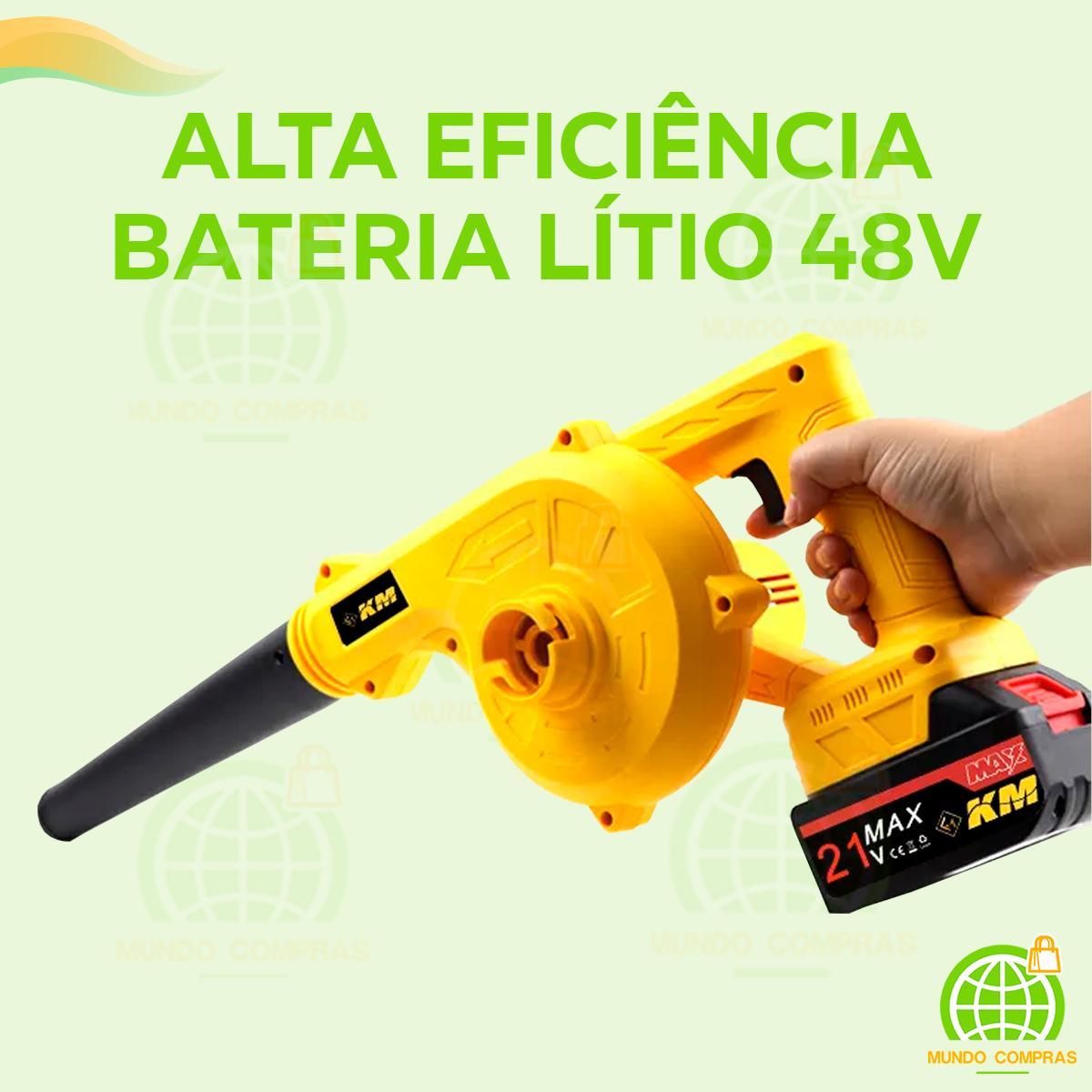 Soprador De Ar Folhas A Bateria 48v Sucção 4 Tubos Jardim - Carrefour