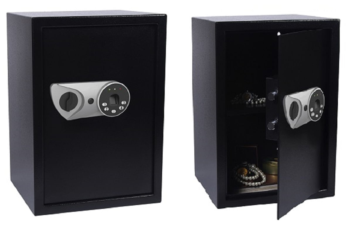 Cofre Com Impressão Digital - Modelo 50 Fpk - Carrefour