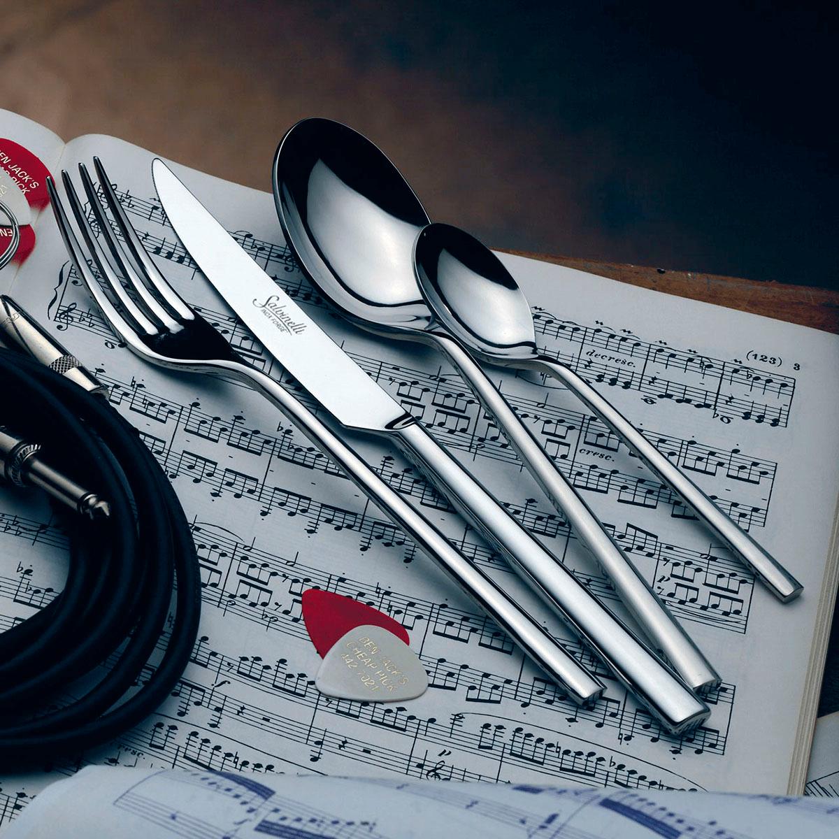 Conjunto 6 Colheres Sobremesa Doce Italianas Luxo Salvinelli - Carrefour