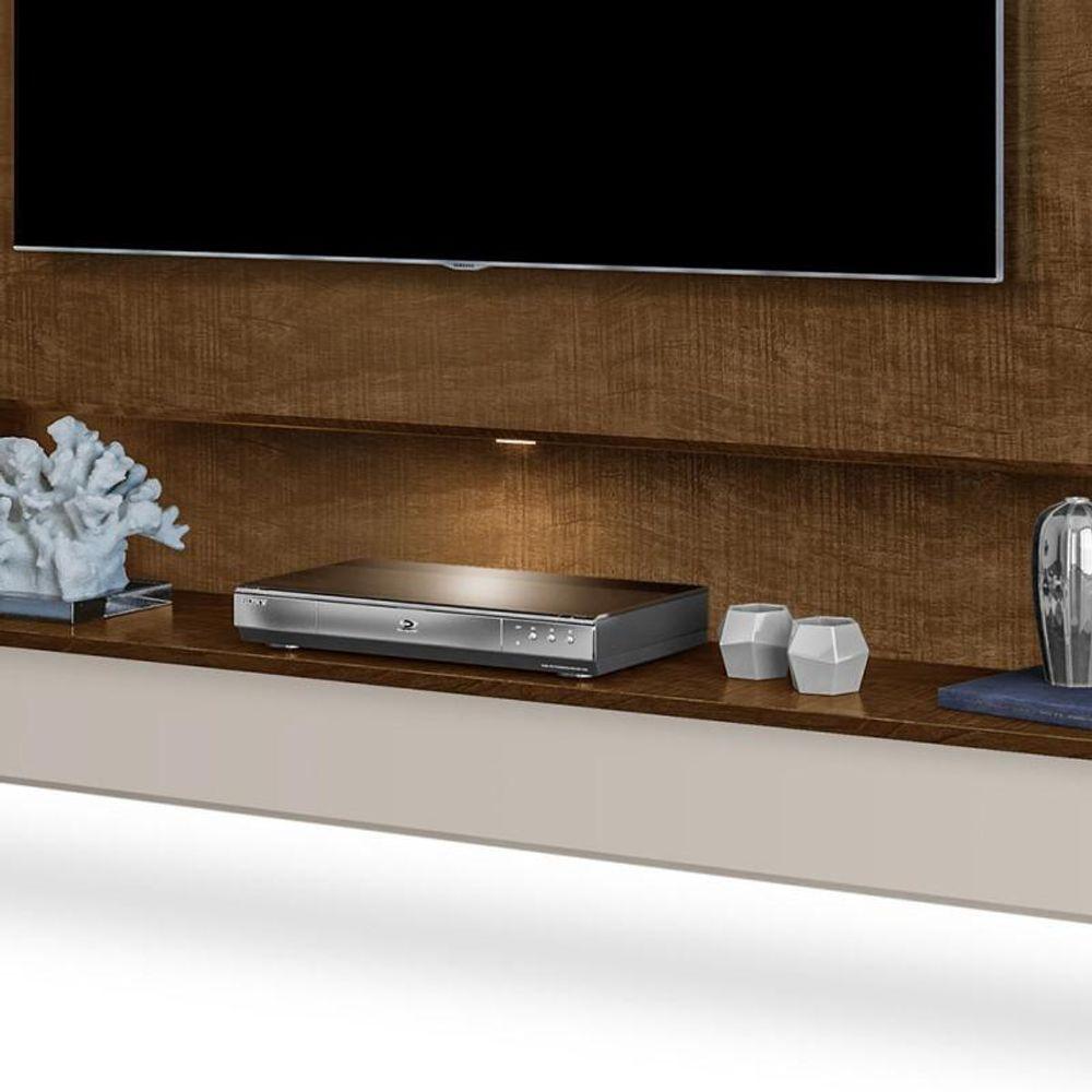 Painel Bancada Riviera 163 Para Tv De 57" Malbec Off White - Carrefour