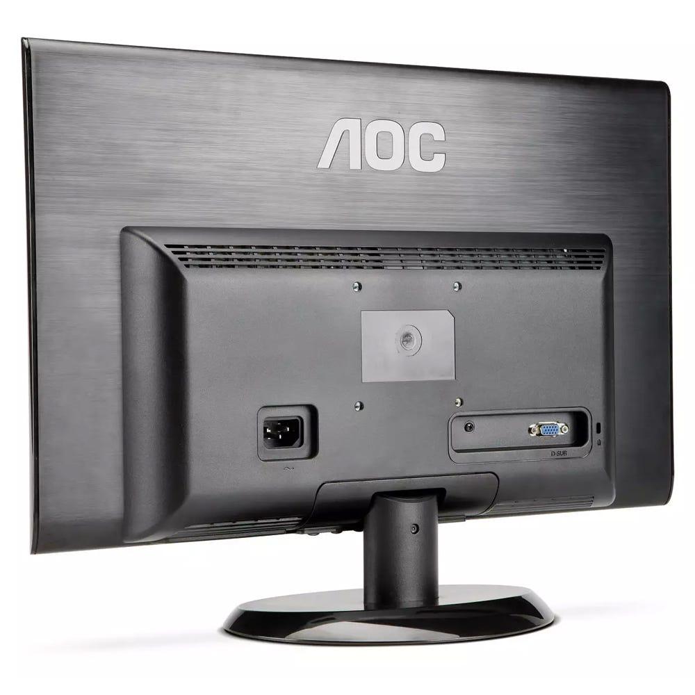 (usado) Monitor Aoc E950swn 18&,quot, Widescreen Base Fixa Vga 1366x768 - Carrefour