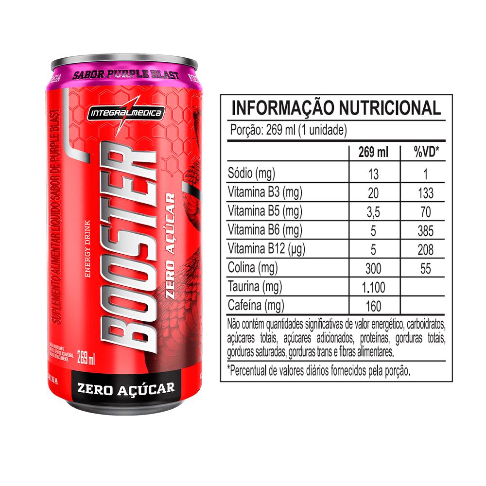 Booster Drink 6 Unid 269ml Integralmedica - Purple Blast - Carrefour