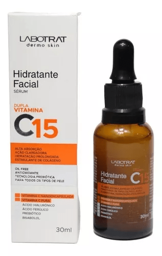 Creme Facial Hidratante Vitamina C Labotrat 30ml Creme Facial ...