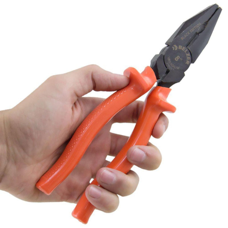Alicate Universal 8 Isolado 1000v Belzer Black Edition - Carrefour