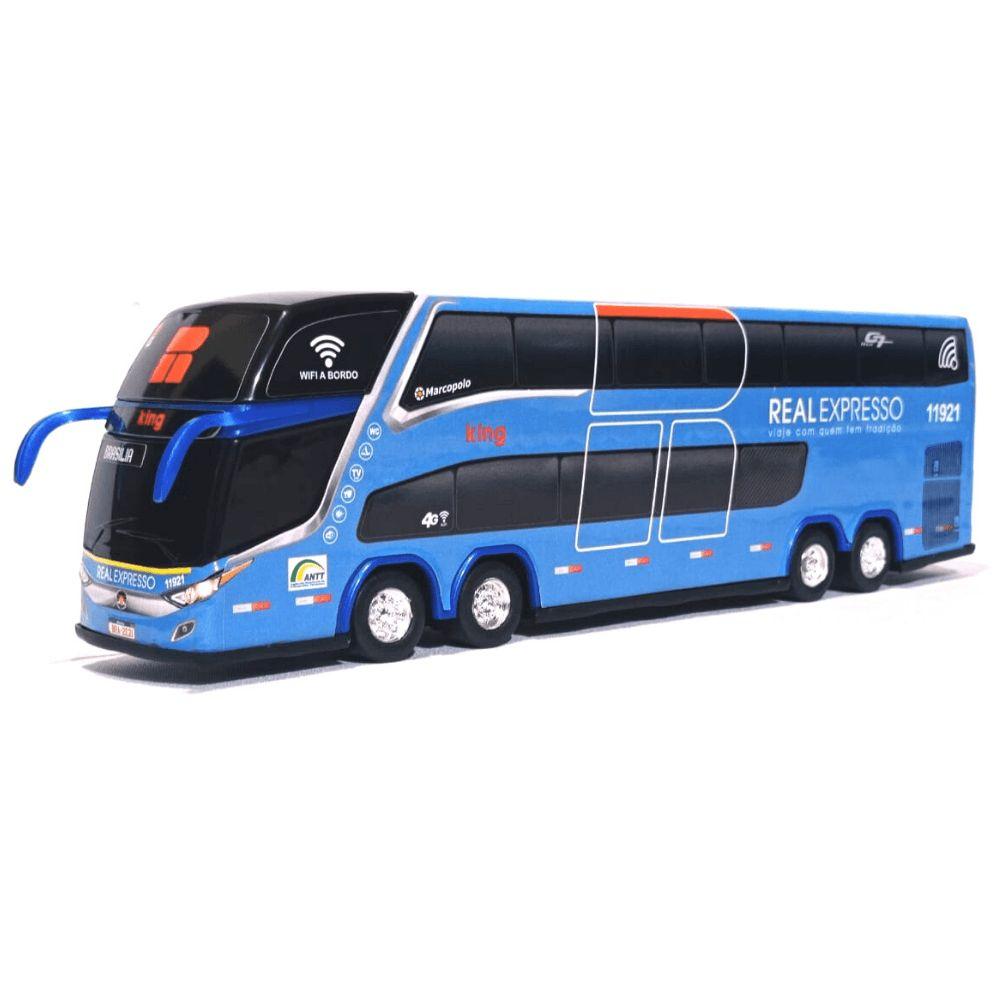 Brinquedo Miniatura Ônibus Viação Real Expresso King 30cm - Carrefour