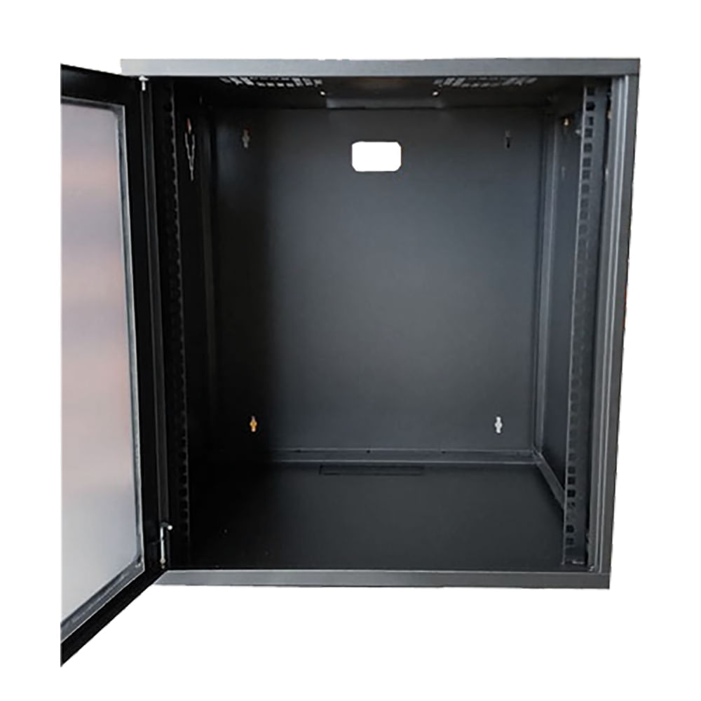 Mini RACK 19 Polegadas 12UX550MM Preto - Carrefour