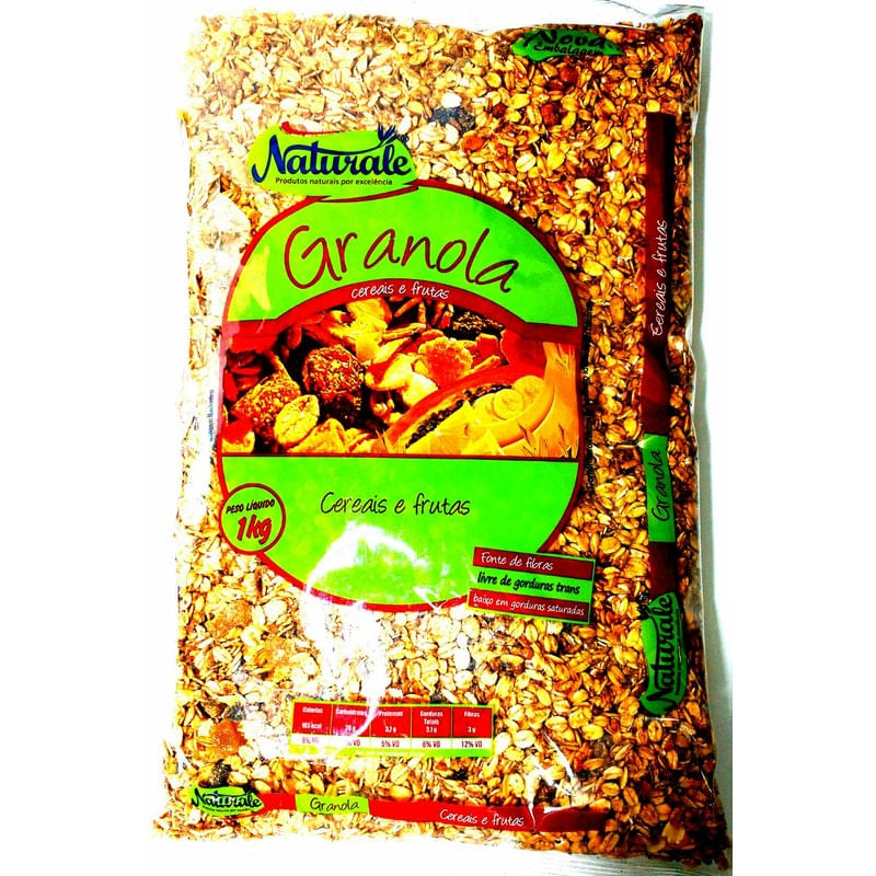Granola Crocante Cereais Frutas 2 Kg Ideal Para Regimes - Carrefour