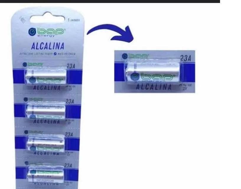 Pilha 23a Bap 12v A23 Controles De Portão C/5 Unid - Carrefour