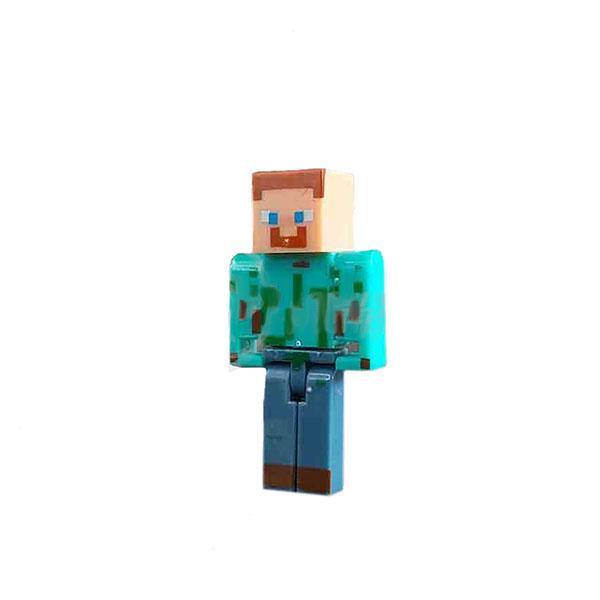 Cartela Minecraft Dragão 5 Bonecos + 1 Bloco Steve - Carrefour