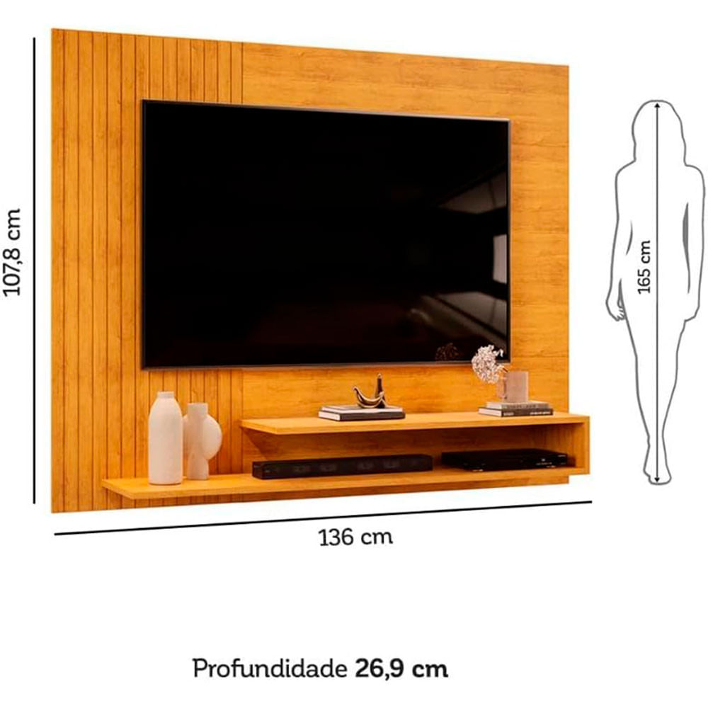 Painel Nando Para Tv 50 Polegadas Dj Móveis - Carrefour