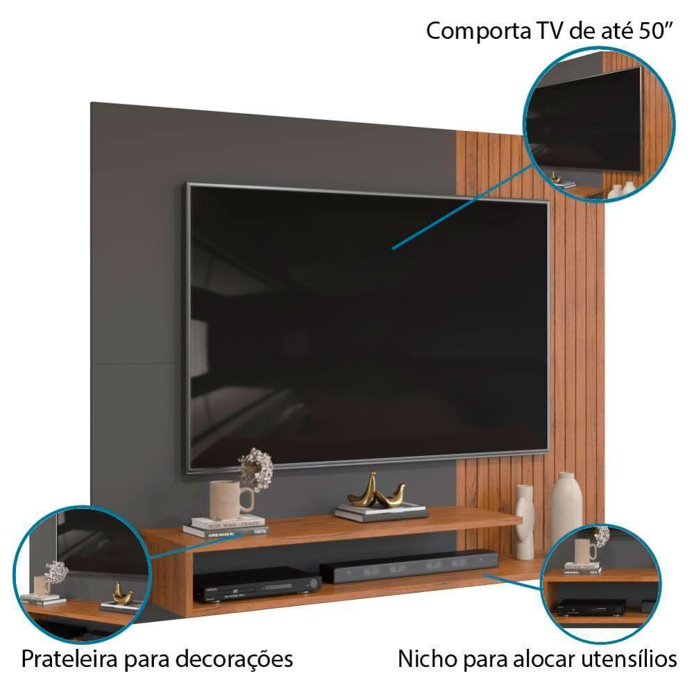 Painel Nando Para Tv 50 Polegadas Dj Móveis - Carrefour