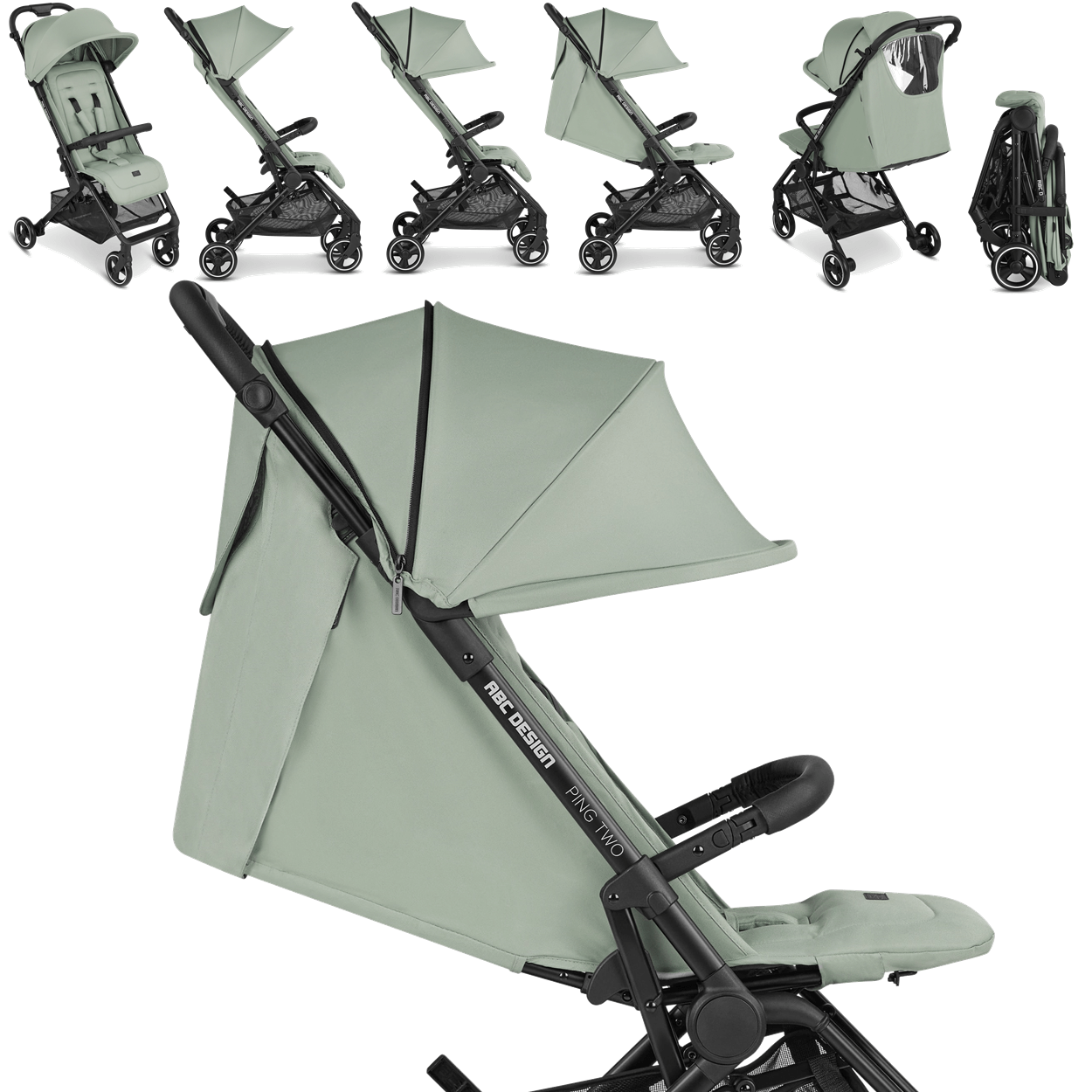 Carrinho De Bebe Ping Two Pine Abc Design - Carrefour