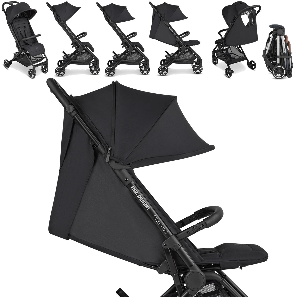 Carrinho De Bebê Ping Two - Ink Abc Design - Carrefour