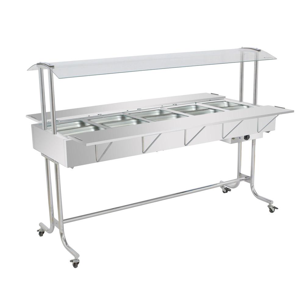 Buffet Estufa Alimentação Master 10 Cubas Quentes Com Platibanda Ea10m ...