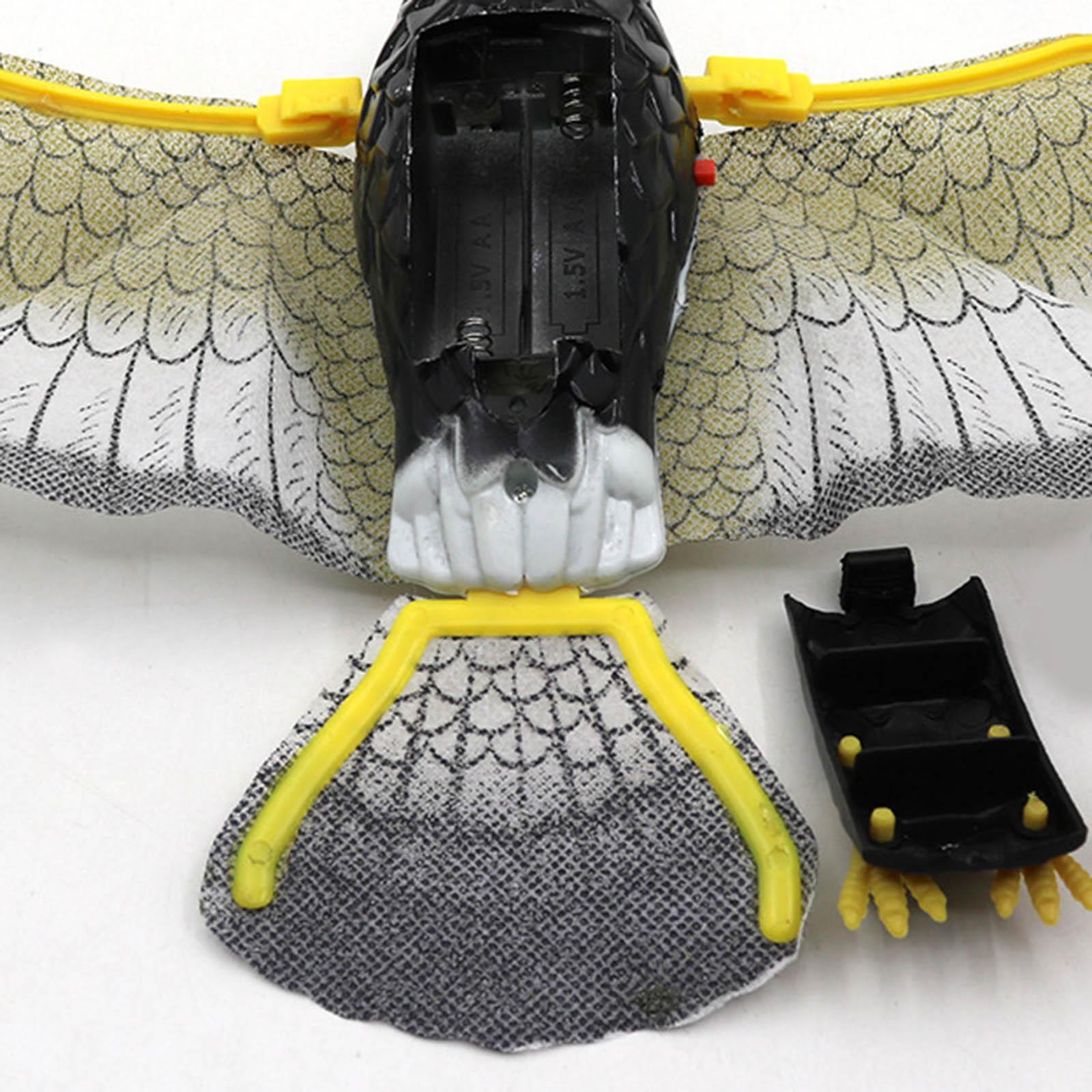 Bird Scarer Flying Kite Life Size With Light Sound For - Carrefour