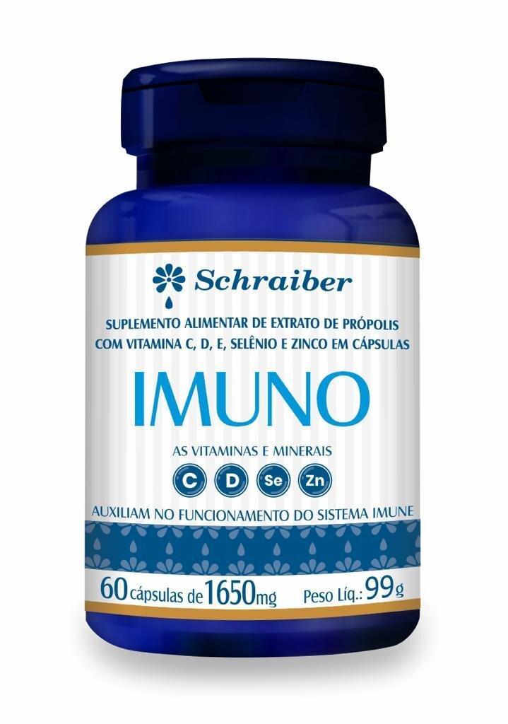 Imuno Própolis 60 Cápsulas Schraiber - Carrefour