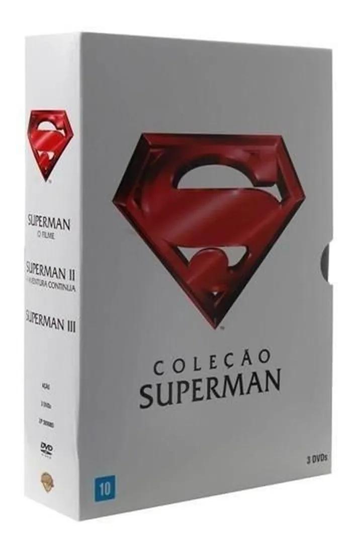 Box Dvd - Coleção Superman (3 Dvds) - Carrefour