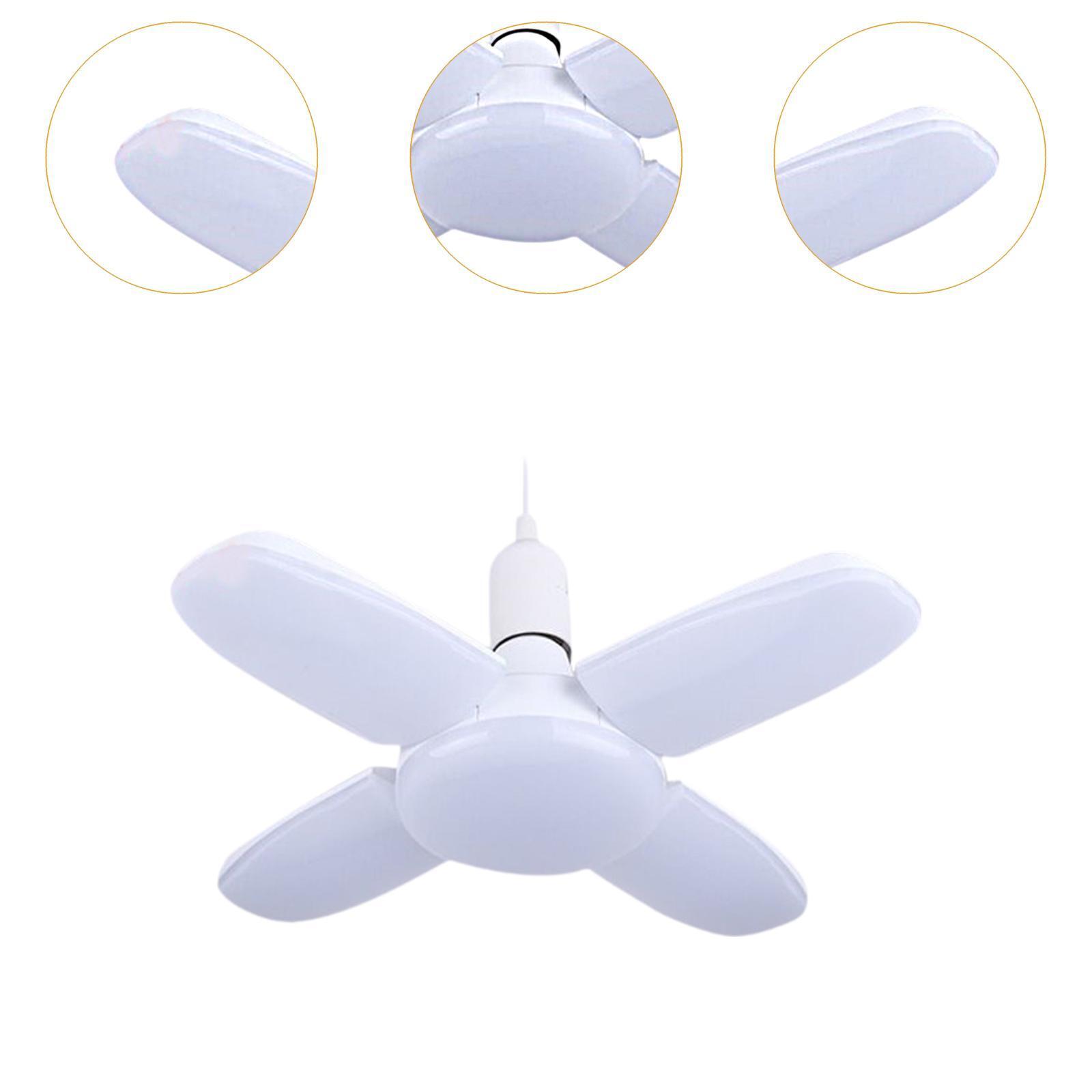 E27 Lâmpada Led Para Garagem Lâmpada Led Dobrável Para Alpendre - Carrefour