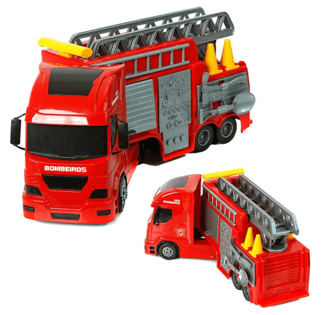 Caminhão Bombeiros Pollux - Silmar Silmar Brinquedos - Carrefour