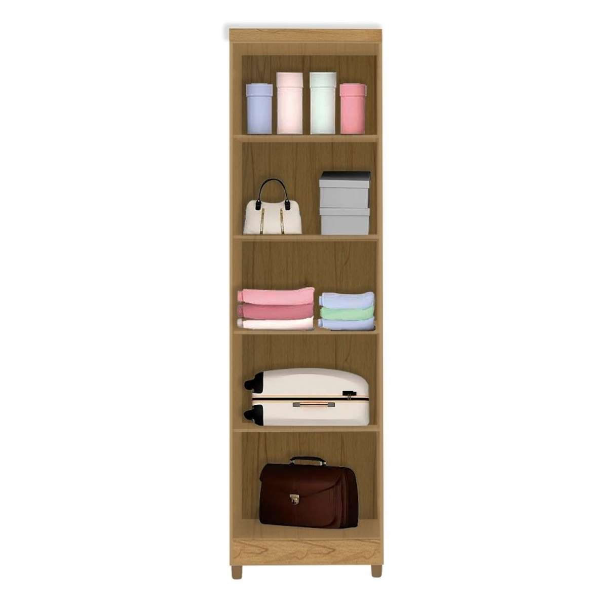 Armário Multiuso Organizador Anna 2 Portas Cor Cinamomo - Rud Rack ...