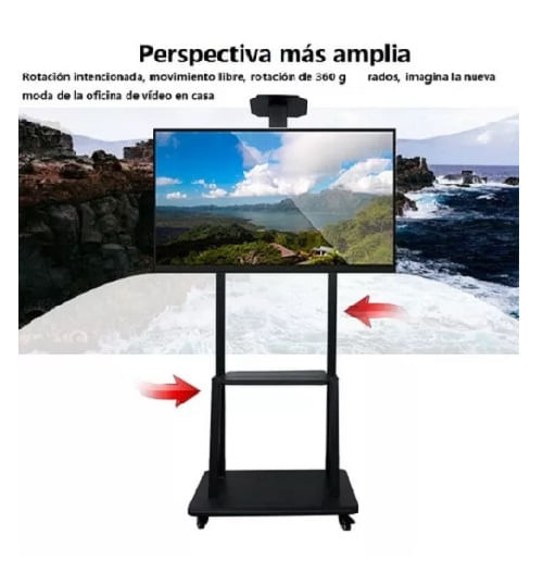 Suporte De Tv, Suporte Móvel De 32 A 70 Polegadas Com Rodas, Capacidade ...