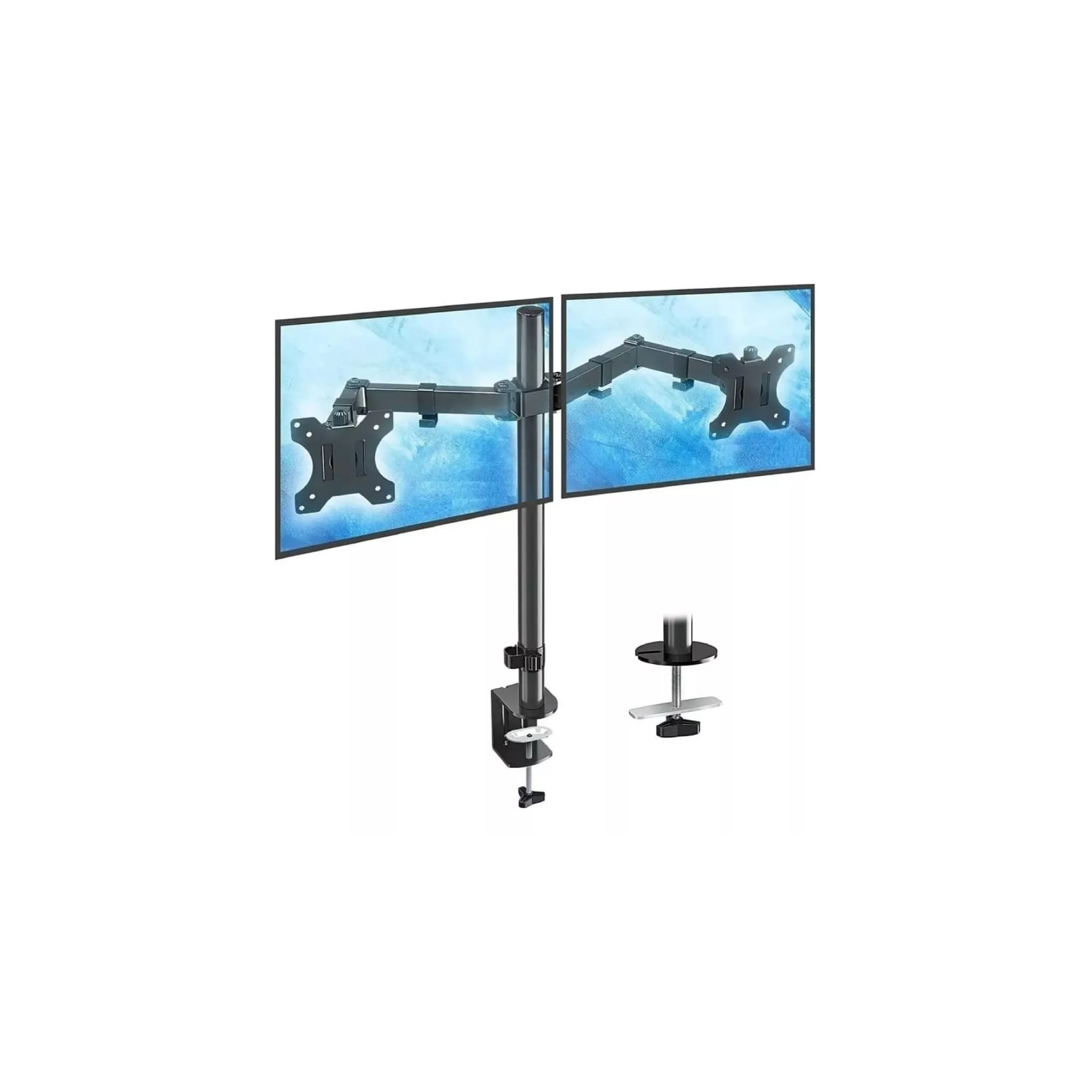 Suporte De Mesa Para Monitor Com Braço Articulado Duplo 13-32 - Carrefour