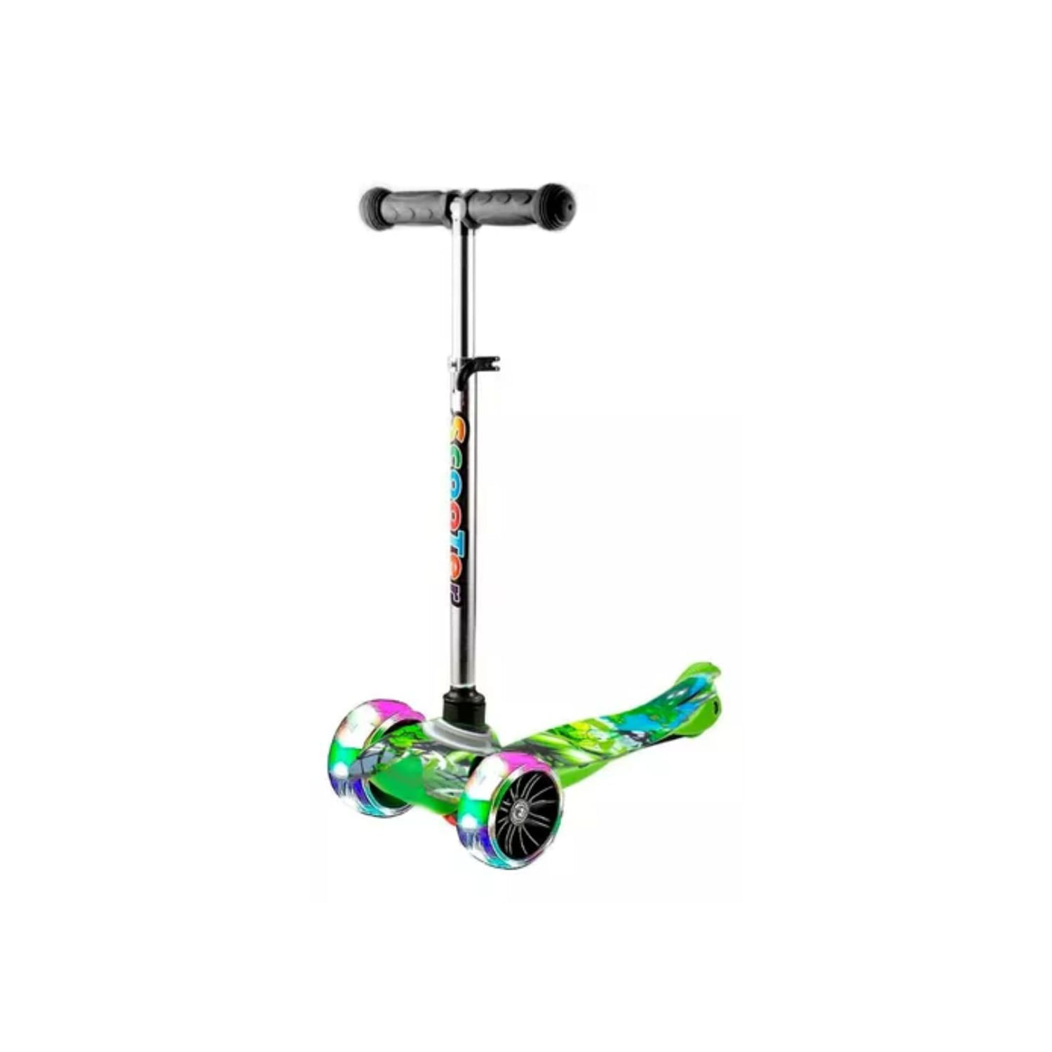 Scooter Para Crianças Hulk De 3 Rodas Dobrável Com Luz Led - Carrefour